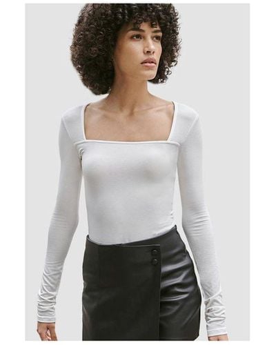 White MARCELLA Tops for Women | Lyst