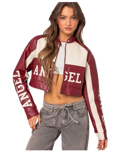 Red Edikted Jackets for Women | Lyst