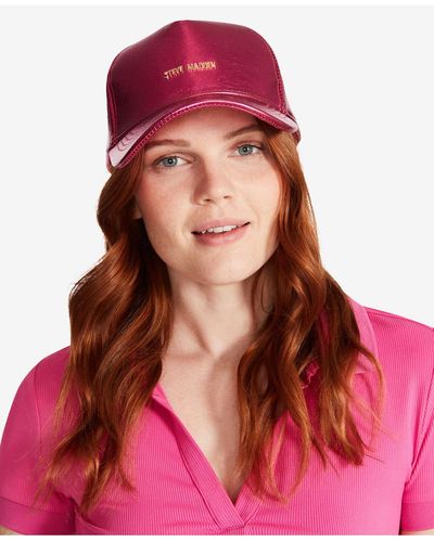 Red Steve Madden Hats for Women | Lyst