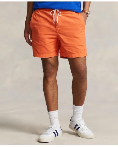 Orange Polo Ralph Lauren Shorts for Men | Lyst