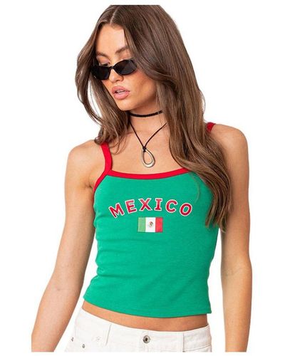 Green Edikted Tops for Women | Lyst