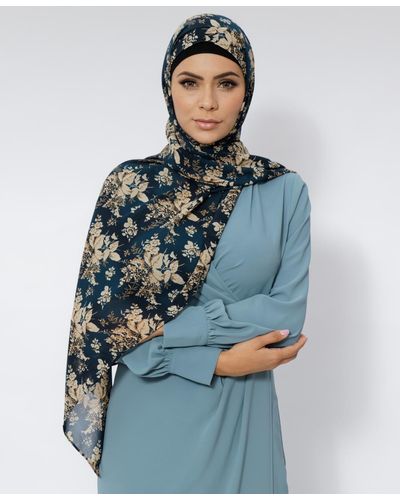 Blue Urban Modesty Scarves and mufflers for Women | Lyst