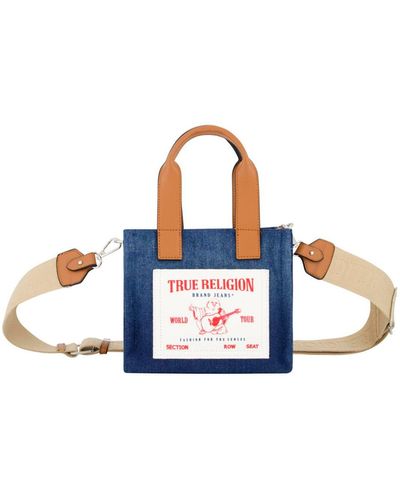 Blue True Religion Tote bags for Women | Lyst