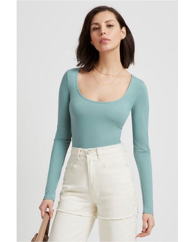 Blue MARCELLA Tops for Women | Lyst