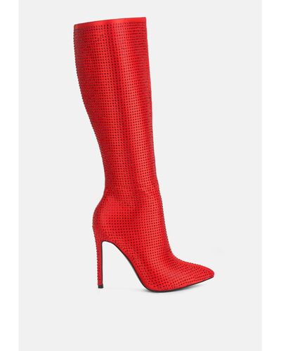 Red LONDON RAG Boots for Women | Lyst