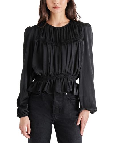 Black Steve Madden Tops for Women | Lyst