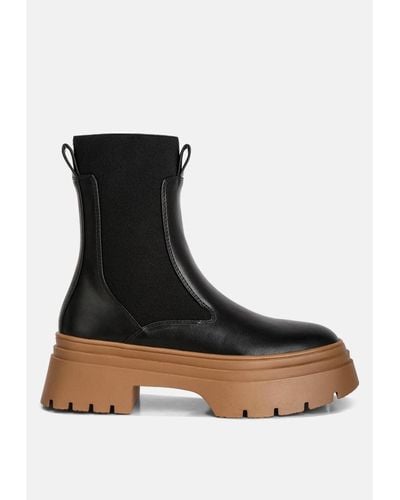 Black LONDON RAG Boots for Women | Lyst