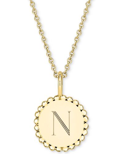 Metallic Sarah Chloe Necklaces for Women | Lyst
