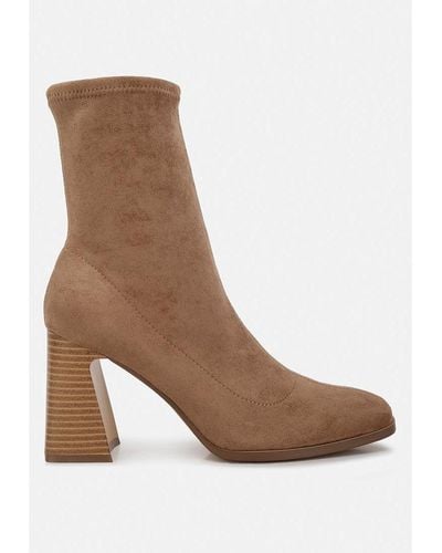 Brown LONDON RAG Boots for Women | Lyst