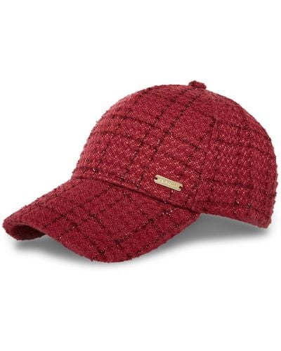 Red Steve Madden Hats for Women | Lyst