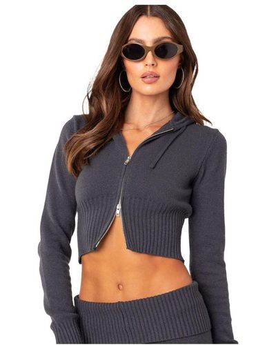 Blue Edikted Knitwear for Women | Lyst