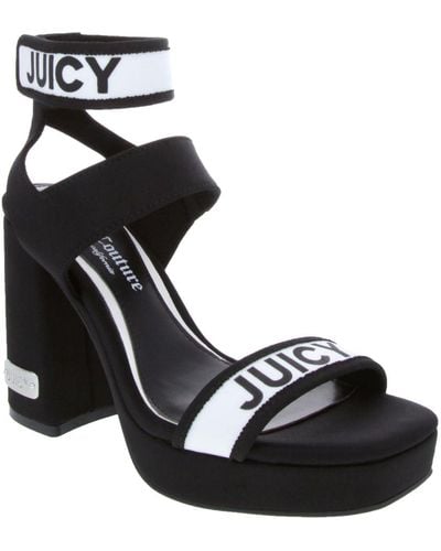 Black Juicy Couture Heels for Women | Lyst