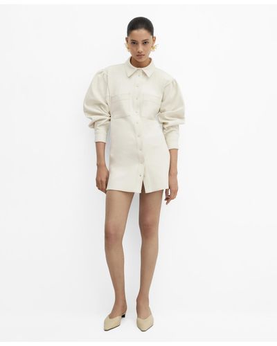 Mango Puff Sleeve Dresses for Women | Lyst