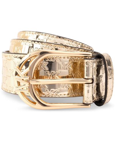 Metallic Michael Kors Belts for Women | Lyst
