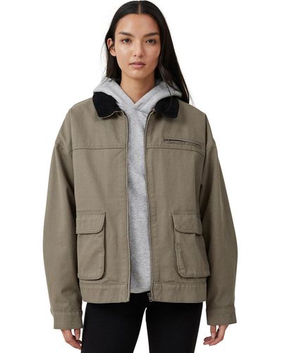 Brown Cotton On Jackets for Women | Lyst