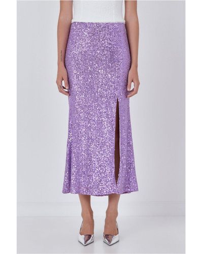 Purple Endless Rose Skirts for Women | Lyst