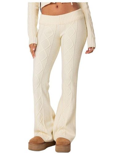 Natural Edikted Pants for Women | Lyst