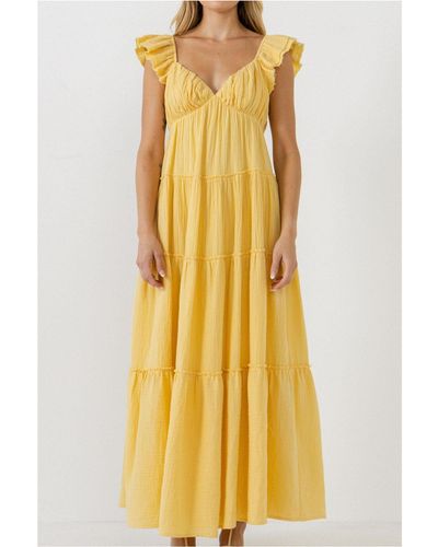 Yellow Free the Roses Clothing for Women | Lyst