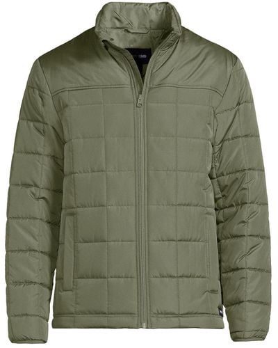 Green Lands' End Jackets for Men | Lyst