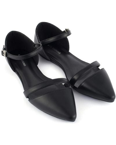 Black Mio Marino Flats for Women | Lyst Black Mio Marino Flats for Women | Lyst