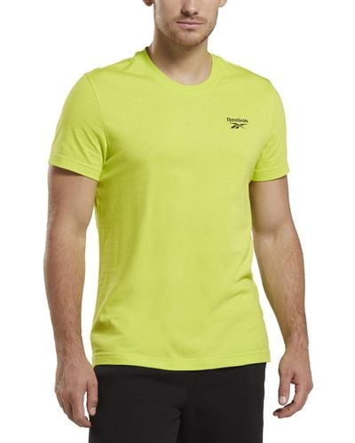 Yellow Reebok T-shirts for Men | Lyst
