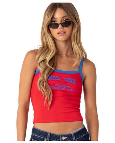 Red Edikted Tops for Women | Lyst