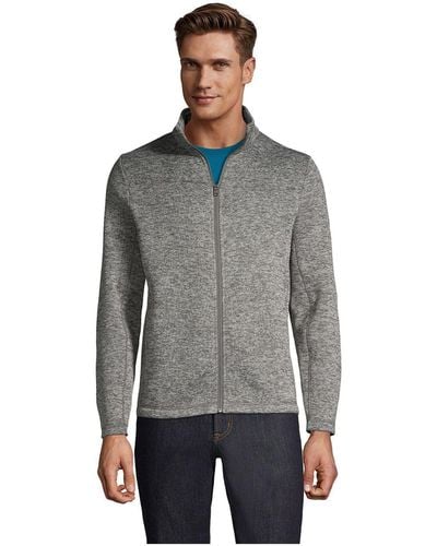 Gray Lands' End Jackets for Men | Lyst