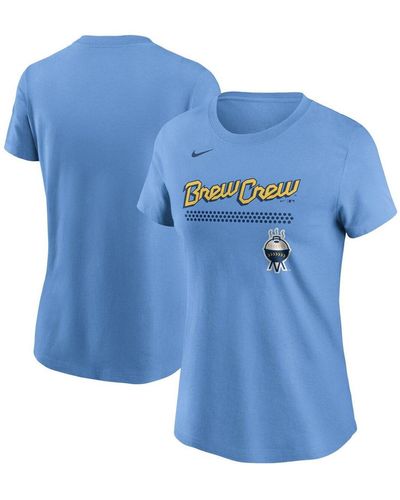 Powder Blue T-shirts for Women | Lyst