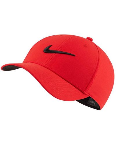 Red Nike Hats for Men | Lyst