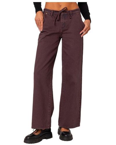 Red Edikted Jeans for Women | Lyst