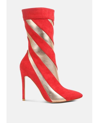 Red LONDON RAG Boots for Women | Lyst