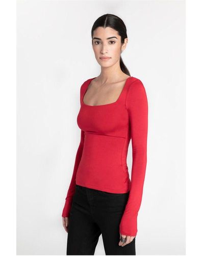 Red MARCELLA Tops for Women | Lyst