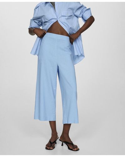 Blue Mango Pants for Women | Lyst