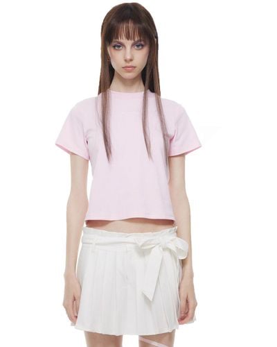 Pink ANN ANDELMAN Tops for Women | Lyst