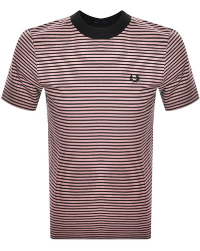 Red Fred Perry T-shirts for Men | Lyst