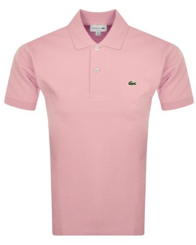 Pink Lacoste Polo Shirts for Men - Up to 51% off | Lyst