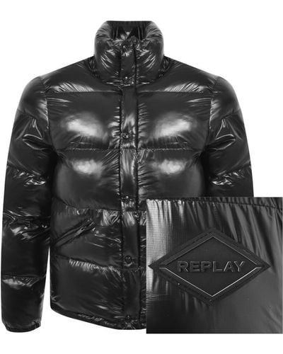 Black Replay Jackets for Men | Lyst