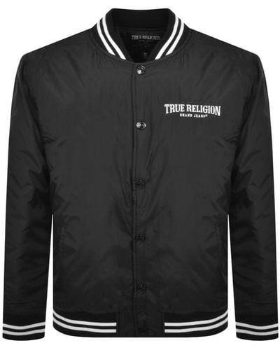 Black True Religion Jackets for Men | Lyst