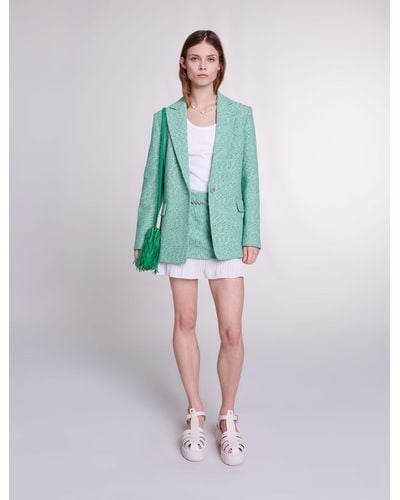 Green Maje Jackets for Women | Lyst