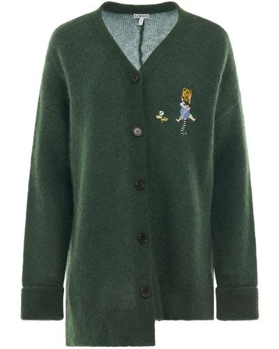 Dark Green Cardigans for Women | Lyst