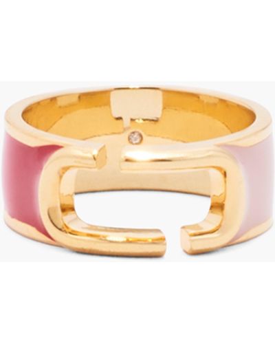 Metallic Marc Jacobs Rings for Women | Lyst