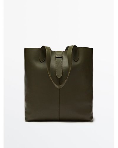 Green MASSIMO DUTTI Bags for Women | Lyst
