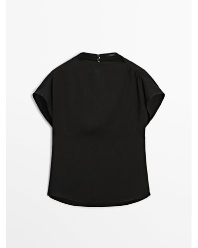 MASSIMO DUTTI Sweetheart Tops for Women | Lyst