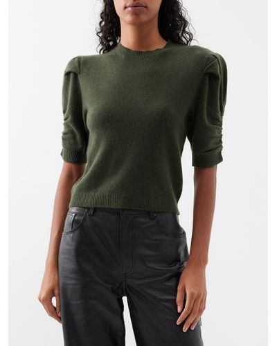 Green FRAME Sweaters and knitwear for Women | Lyst