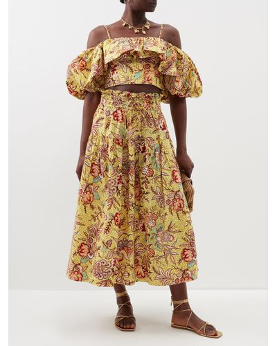 Natural Ulla Johnson Tops for Women | Lyst