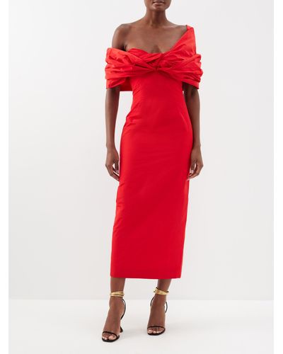 Red Rosie Assoulin Dresses For Women Lyst