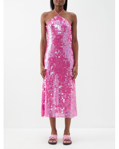 Pink Saks Potts Dresses for Women | Lyst