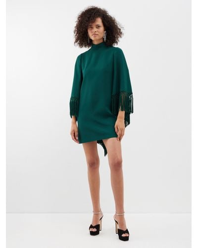 Green Fringe Dresses for Women - Up to 82% off | Lyst