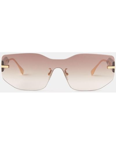 Fendi Rimless Sunglasses for Women - Up to 40% off | Lyst