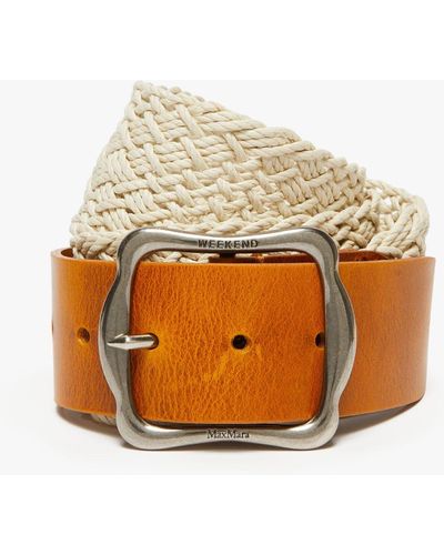 Brown Max Mara Belts for Women | Lyst